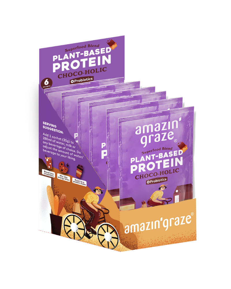 Plant Based | Vegan Protein Blend [Jan 2024] – Amazin' Graze Singapore