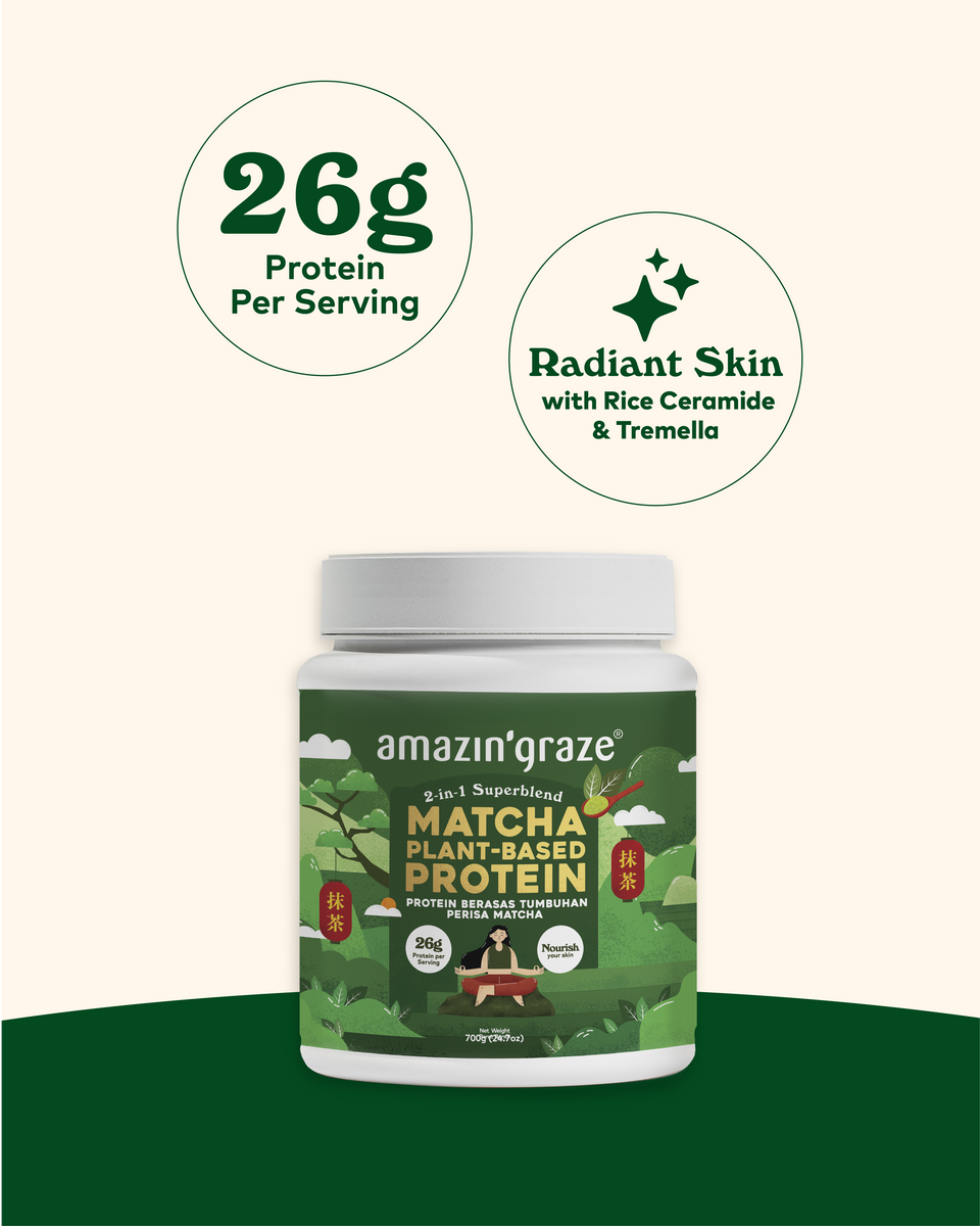Matcha Protein Blend (700g) – Amazin' Graze Singapore