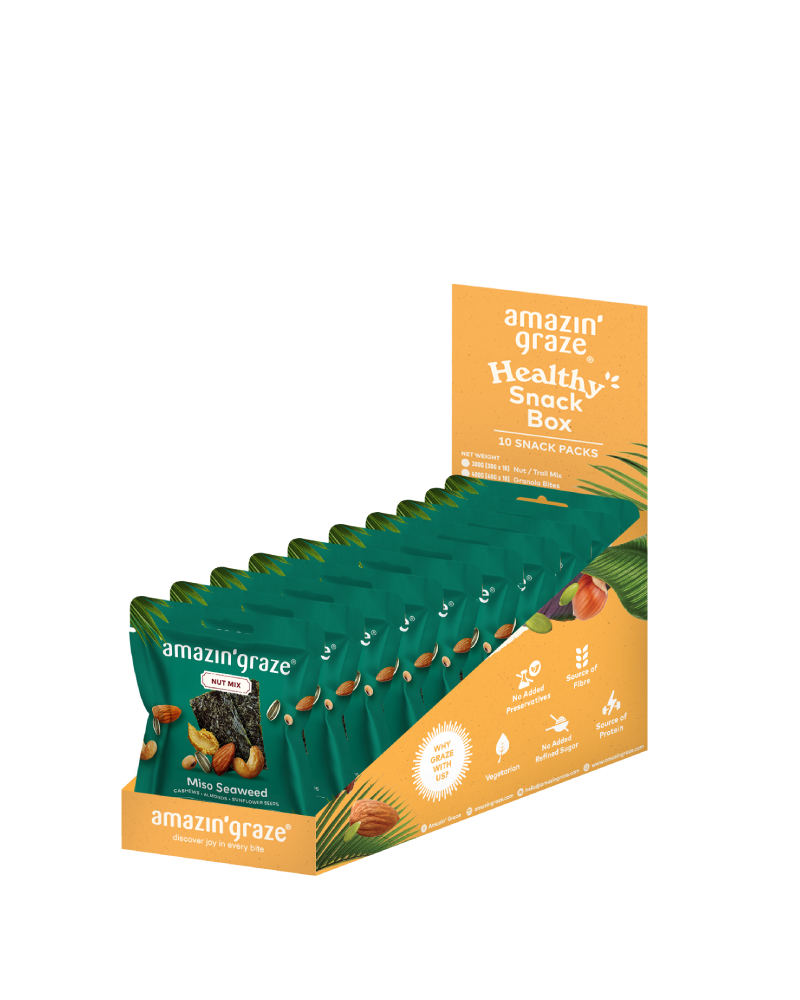 Bundle of 10 Nut Mix Minis (10x30g) – Amazin' Graze Singapore